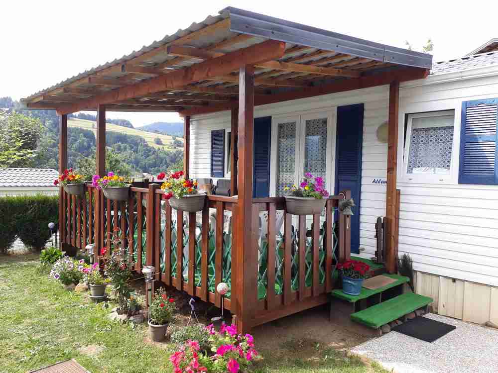 Extérieur des logements | Camping les Coux